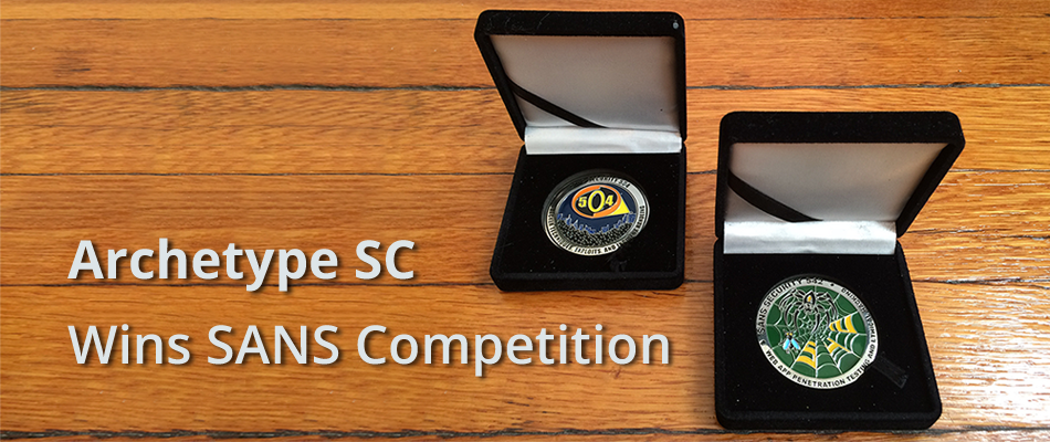 Archetype SC Team wins SANS Competition - Archetype SC